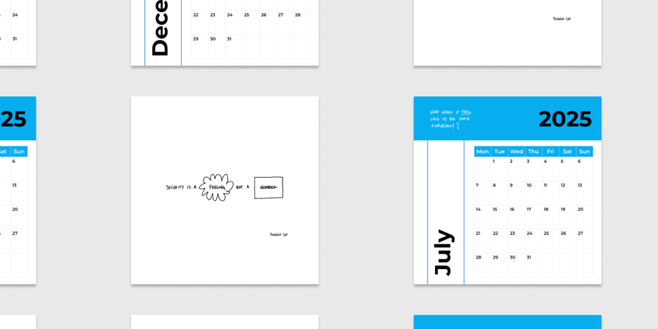 2025 Behavior Gap Calendar – BehaviorGap